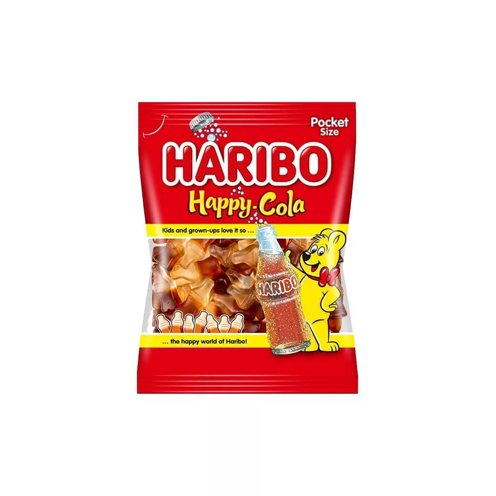 Haribo Happy Cola 100gr Χονδρική - Planet Εμπορική
